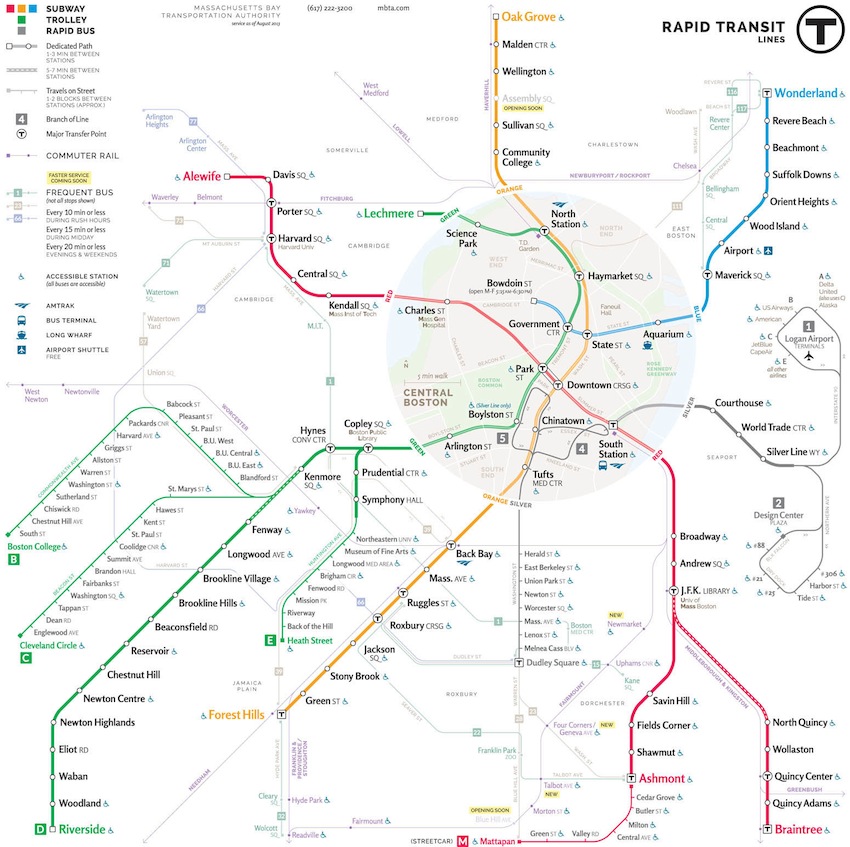 Vote For The Best Mbta Map Redesign