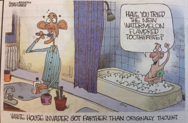 Boston Herald Cartoon About President Obama Uses Watermelon Stereotype